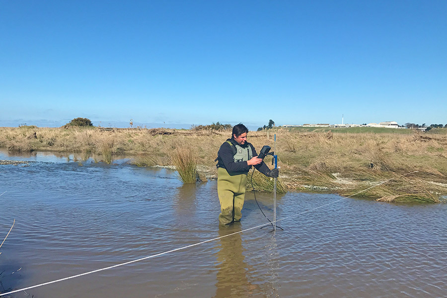 How we collect our river flow data | Environment Canterbury